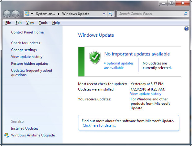 Speeding Up Your PC, Part 3: Getting Crucial Updates